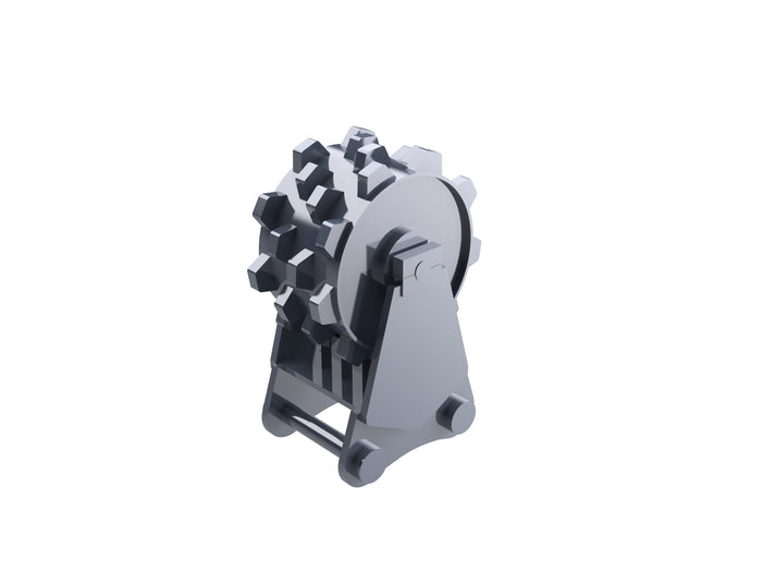 5T Compaction Wheel | Excavator Compaction Attachment Australia ...